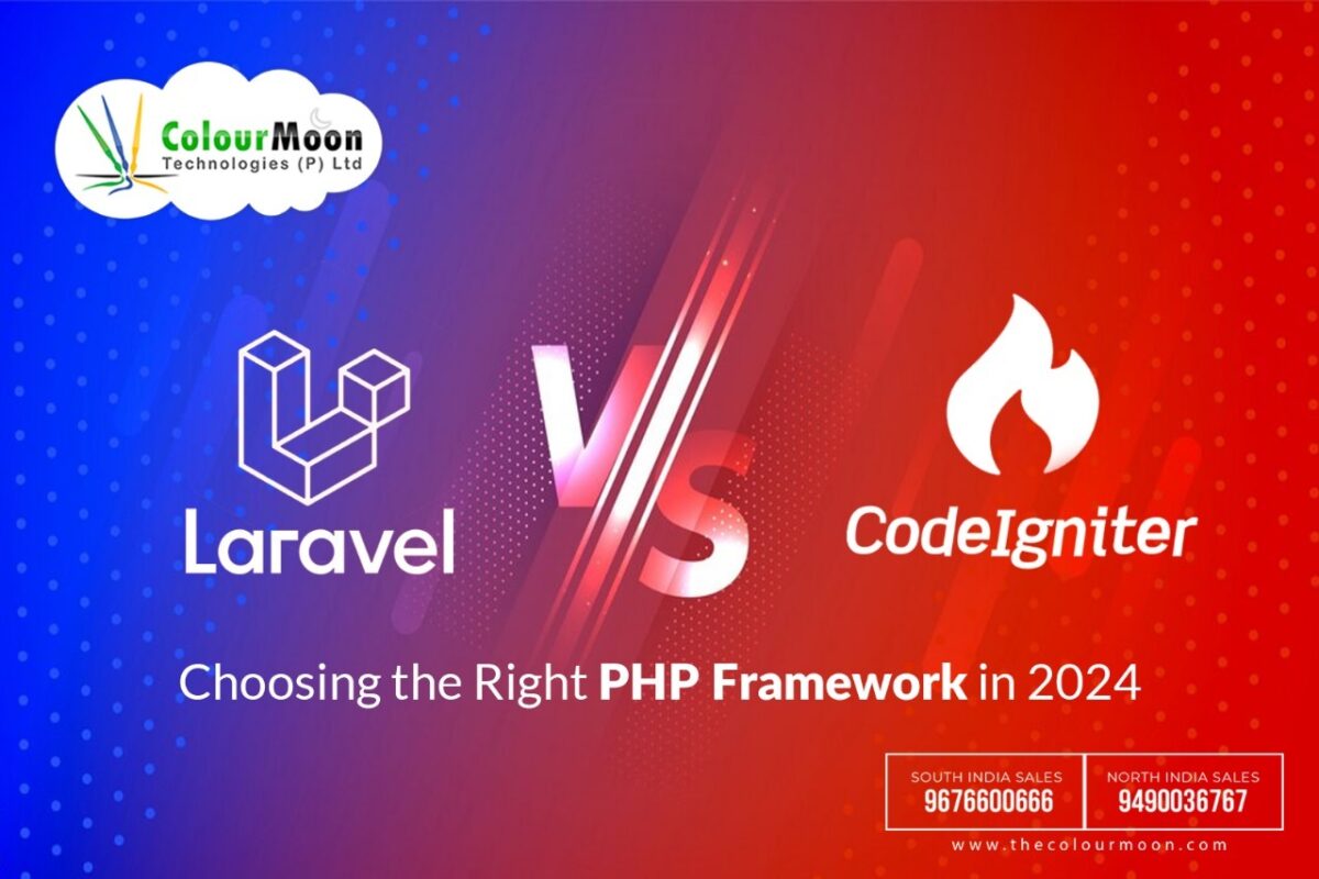 Laravel vs. CodeIgniter: Choosing the Right PHP Framework in 2024